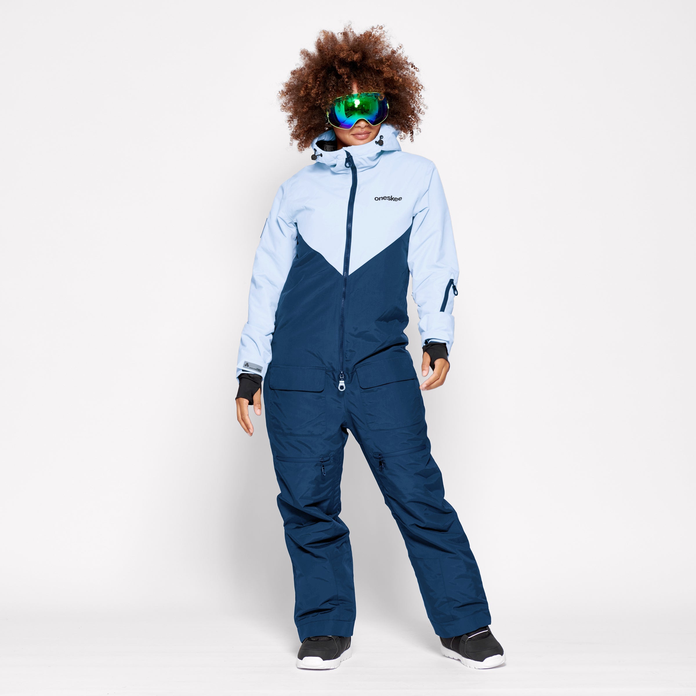 Women's Snow Suit, Blue - Oneskee EU